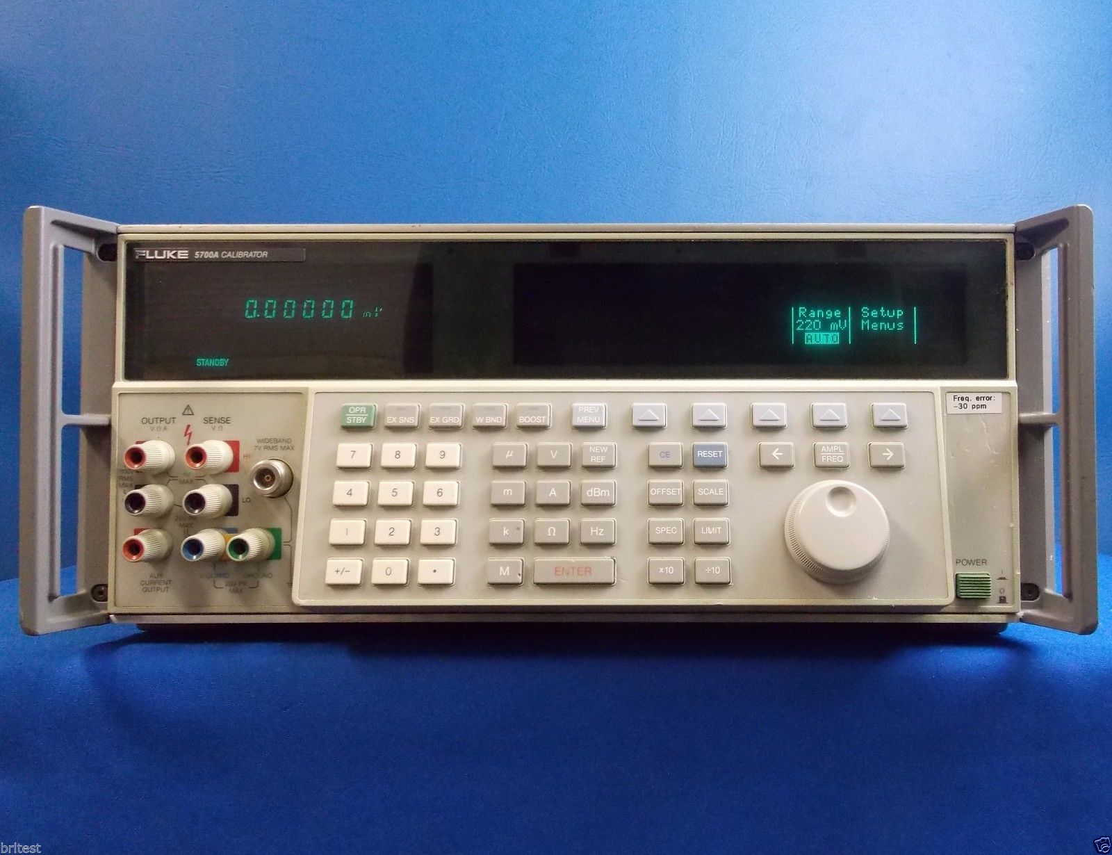 Used Fluke 5700A for sale by BRL Test, Inc. | used-line.com