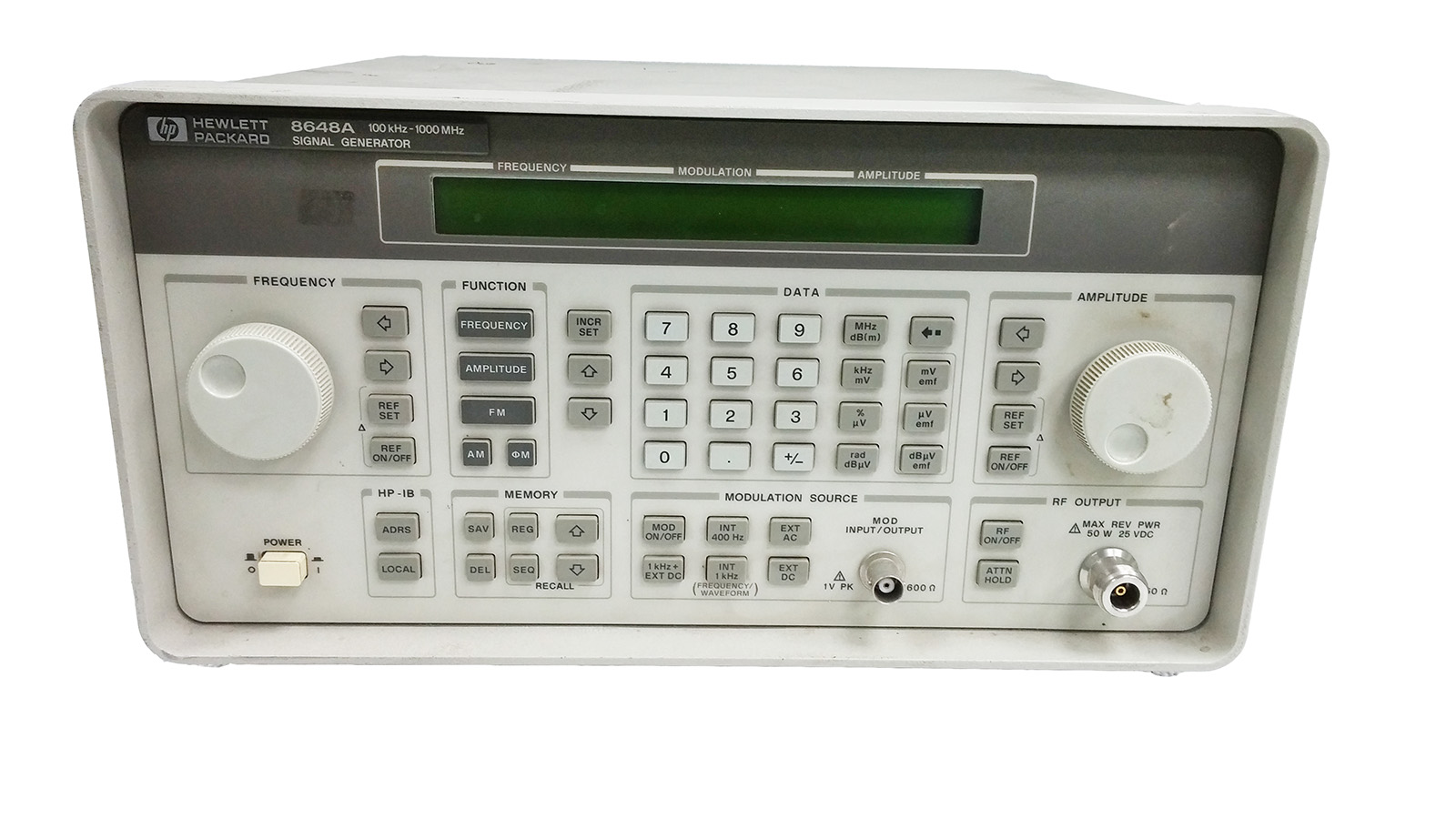 Used Agilent HP 8648A for sale by Shuru Ltd | used-line.com