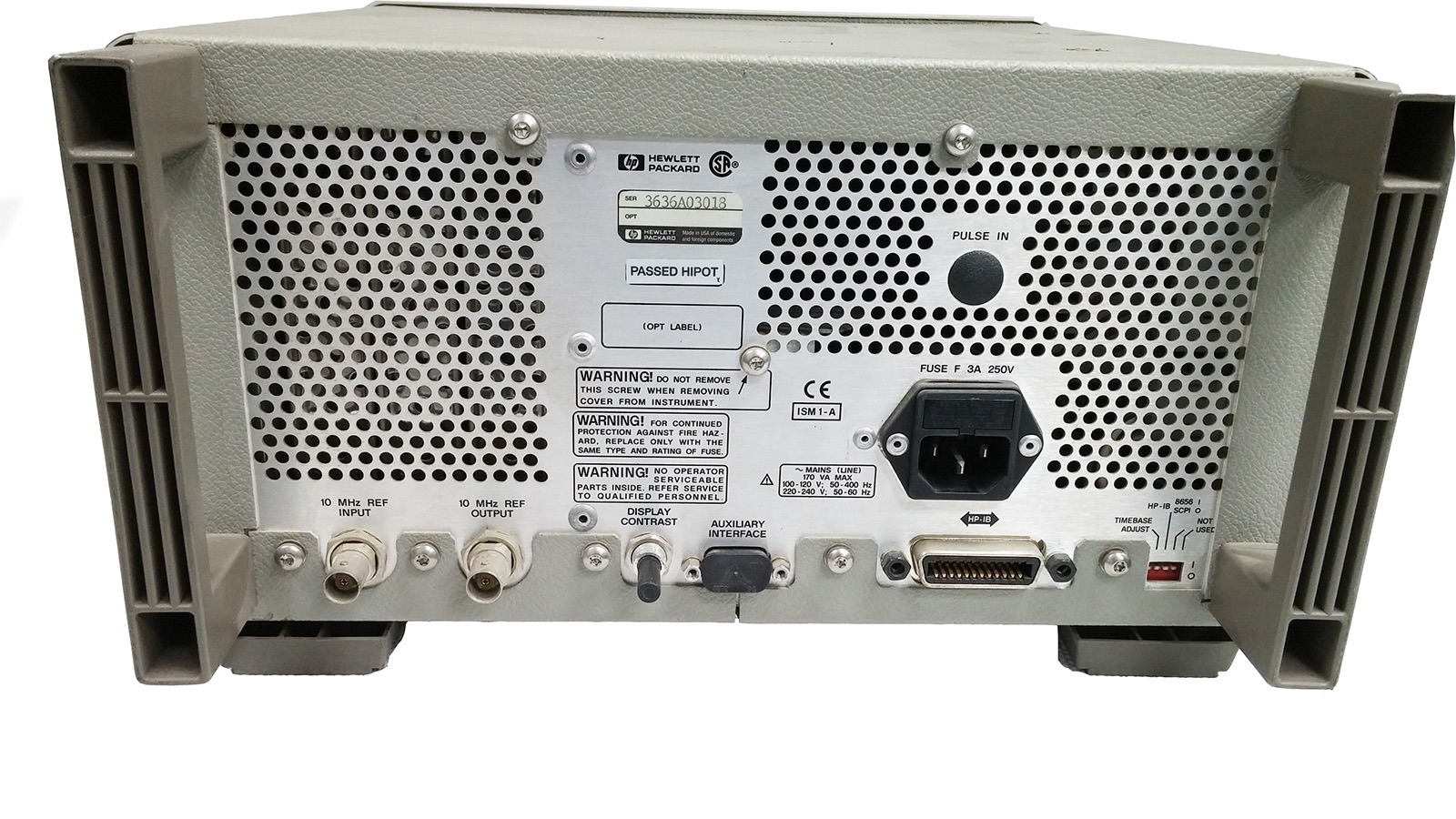 Used Agilent HP 8648A for sale by Shuru Ltd | used-line.com