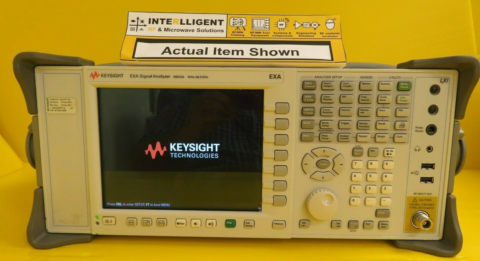 Used Keysight Technologies (Agilent HP) N9010A for sale by Solution ...