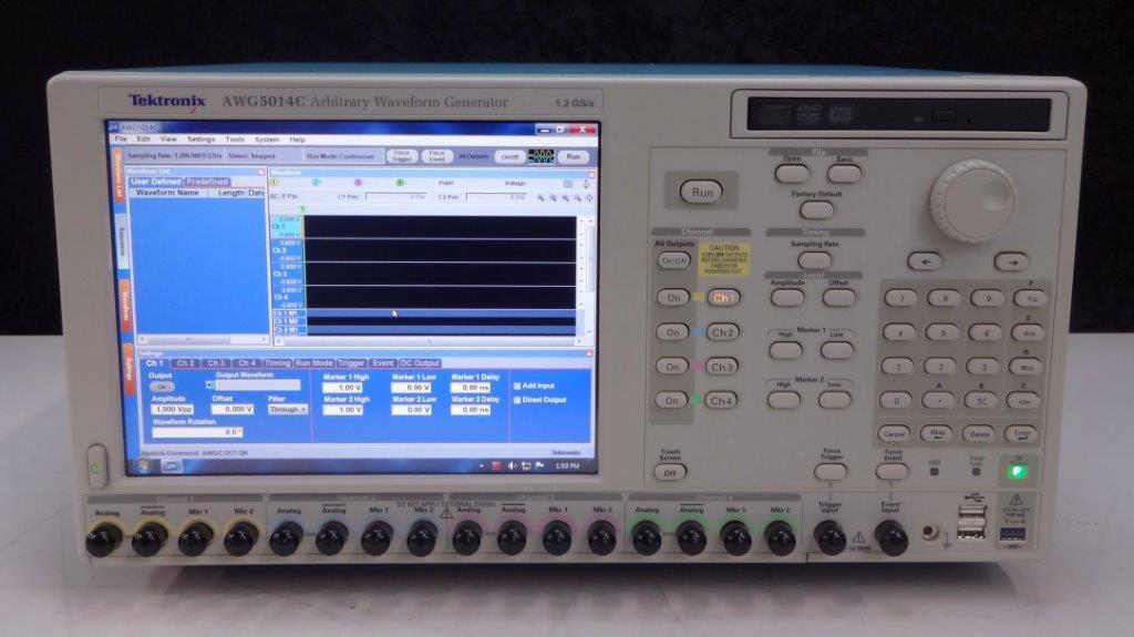 Used Tektronix Awg5014c For Sale By Amabile Electronic Test Llc Used